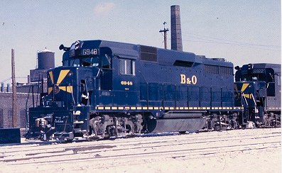 EMD locomotive postcards at VistaDome.com
