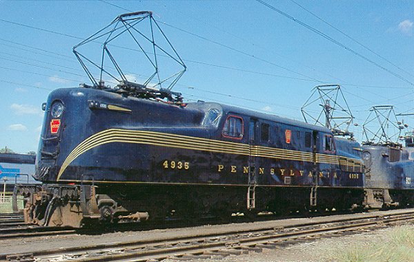 Electric locomotive postcards at VistaDome.com